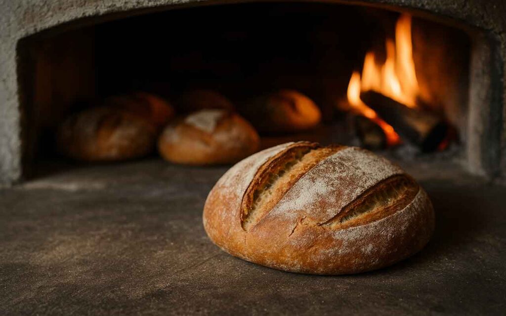 Recette de pain maison au four à bois : méthode traditionnelle et ...